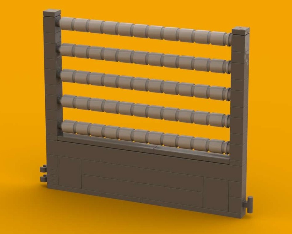 LEGO MOC Budget Jurassic-World/Park Fence by Limited_Bricks ...