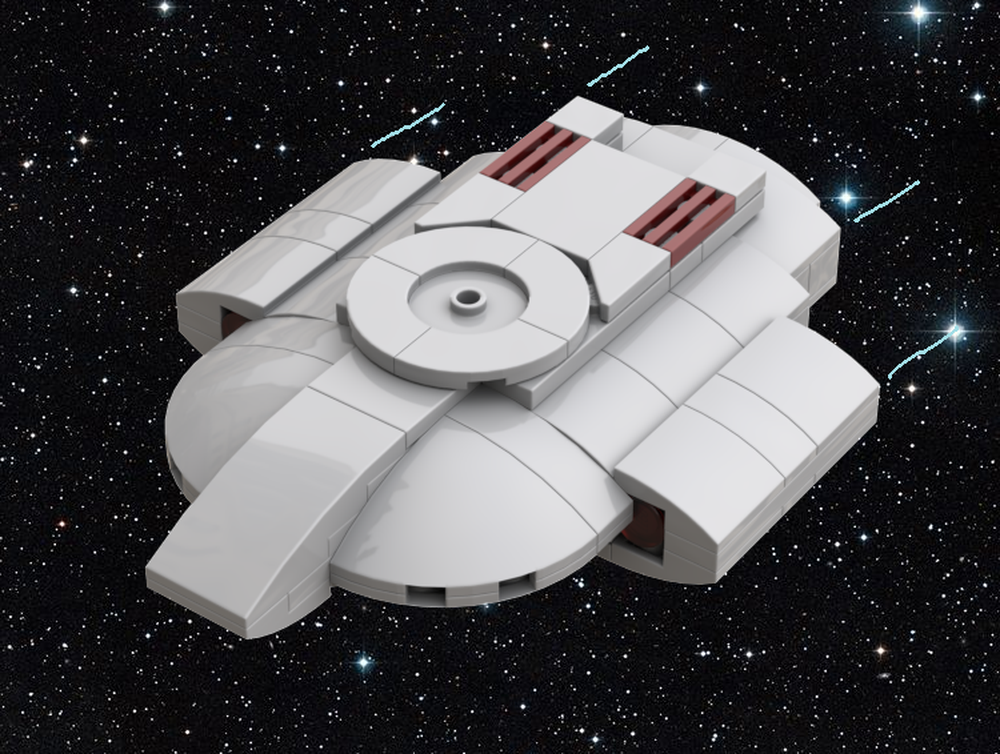 LEGO MOC-247987 USS Defiant by Leidermark | Rebrickable - Build with LEGO