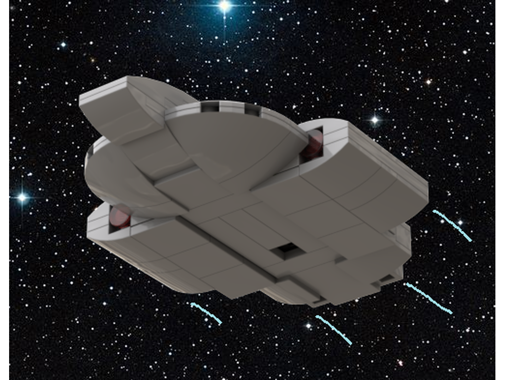 LEGO MOC-247987 USS Defiant by Leidermark | Rebrickable - Build with LEGO