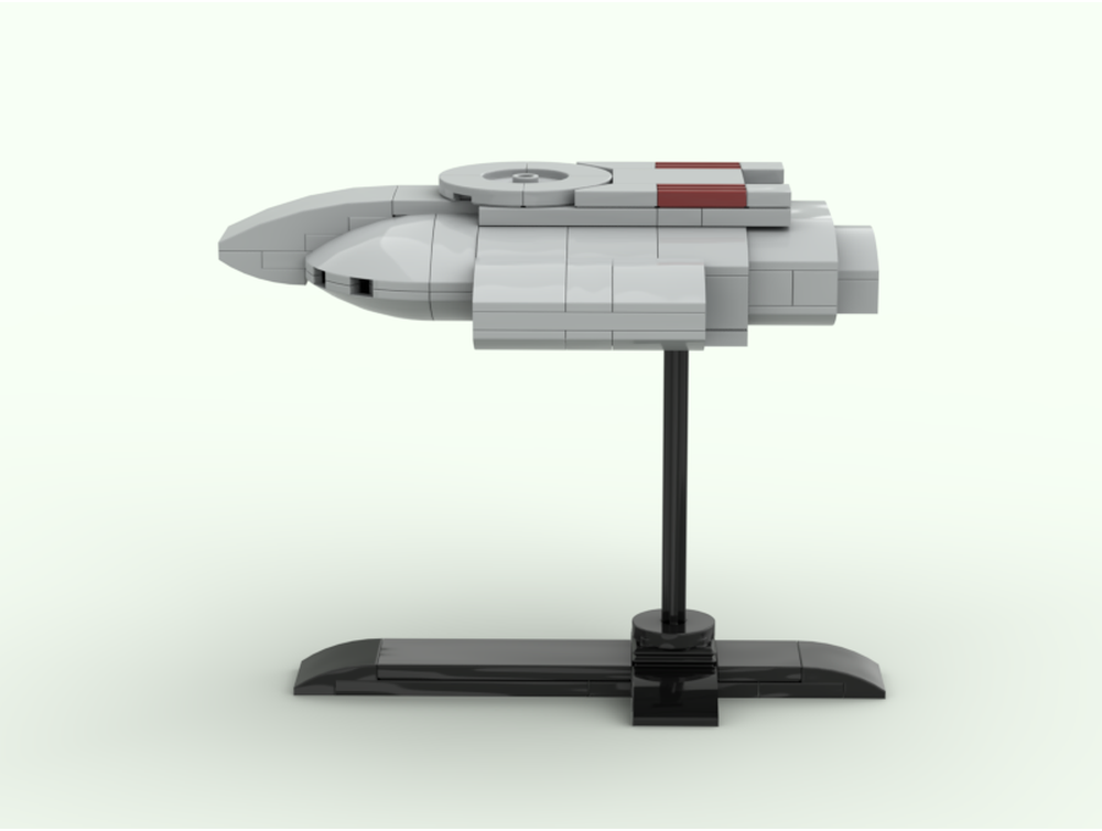 LEGO MOC-247987 USS Defiant by Leidermark | Rebrickable - Build with LEGO
