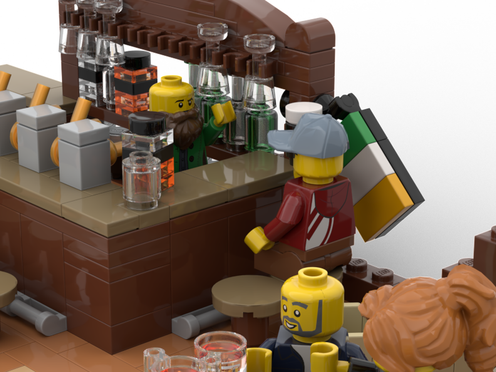 LEGO MOC-247998 Modular Irish pub by Viernes | Rebrickable - Build with ...