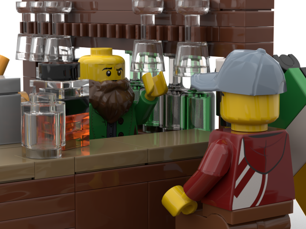 LEGO MOC-247998 Modular Irish pub by Viernes | Rebrickable - Build with ...