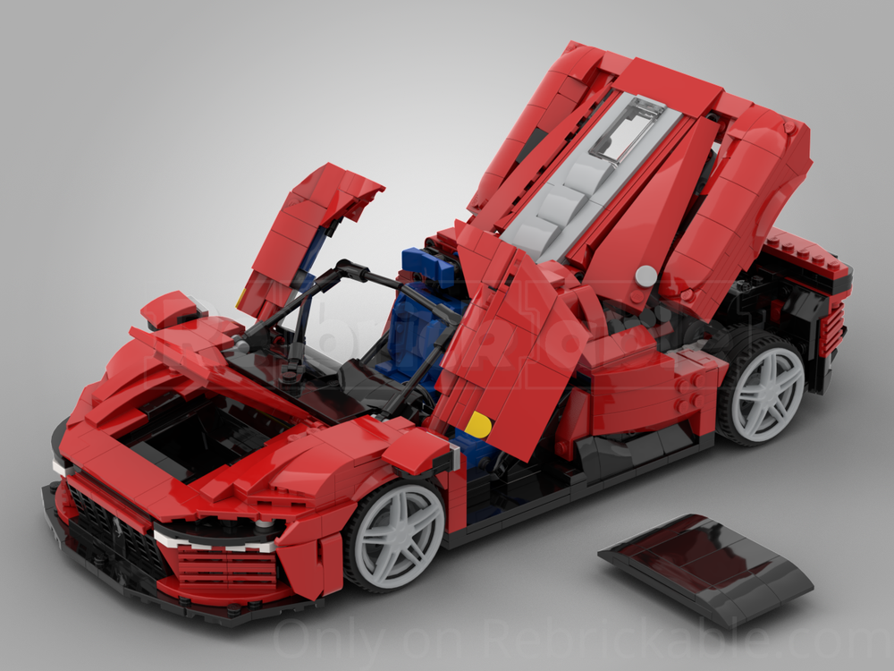 LEGO MOC-248003 Daytona SP3 (1:15 scale) by abracada_brick ...