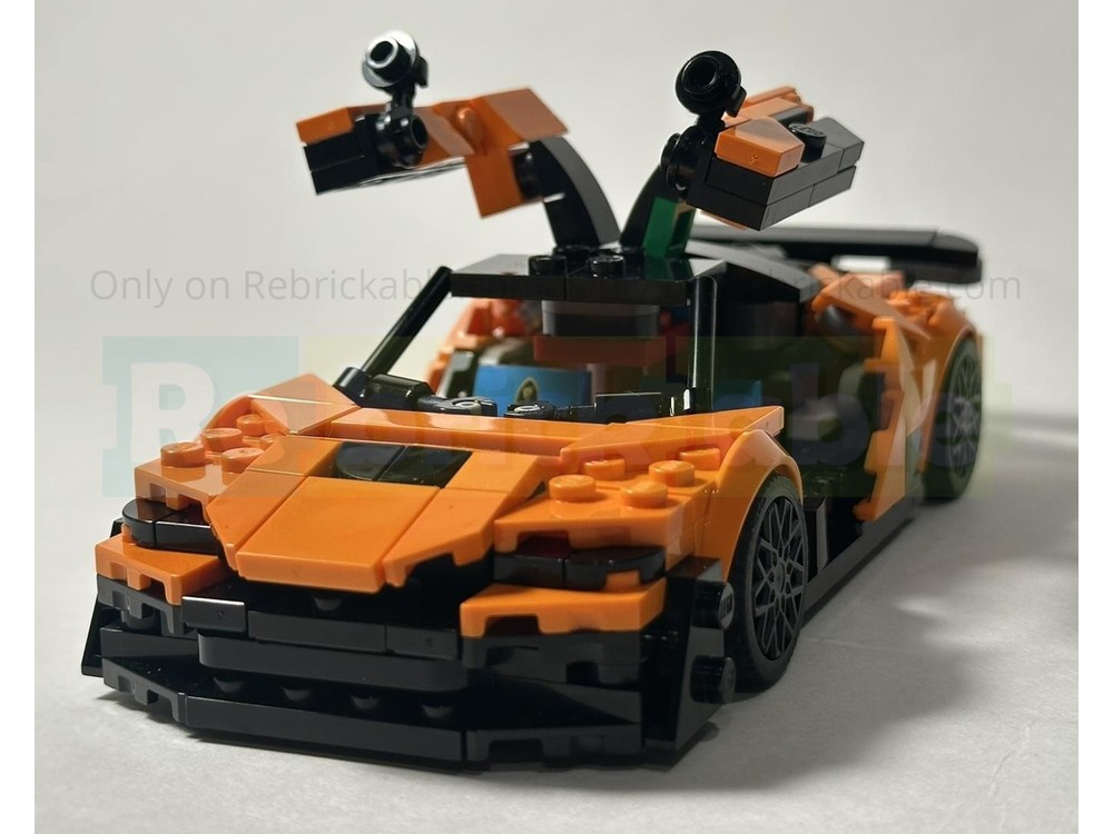 LEGO MOC [FREE] Mclaren W1 (77238) alt by Beau88 | Rebrickable - Build ...