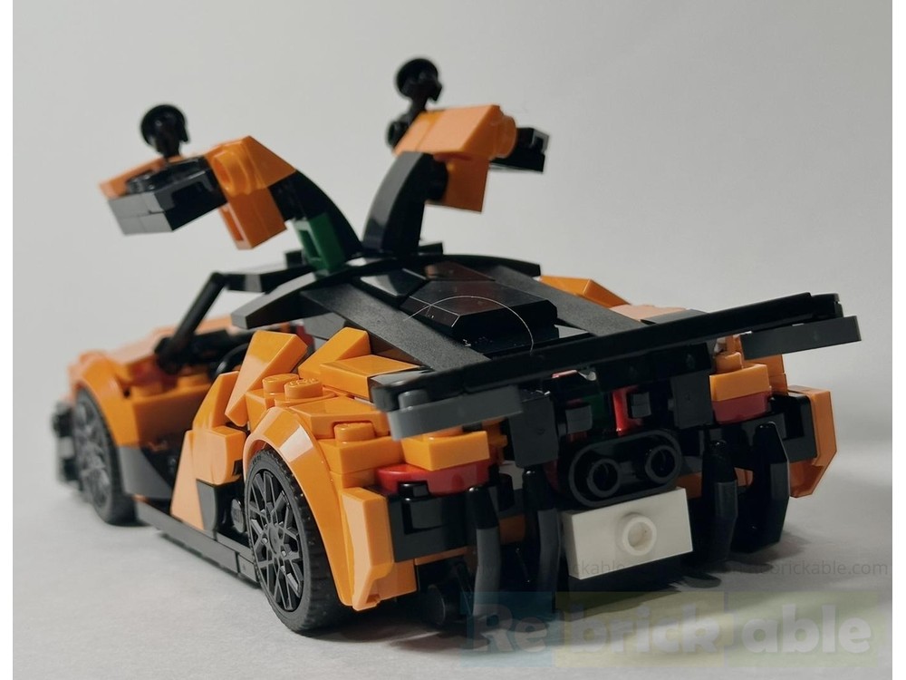 LEGO MOC [FREE] Mclaren W1 (77238) alt by Beau88 | Rebrickable - Build ...