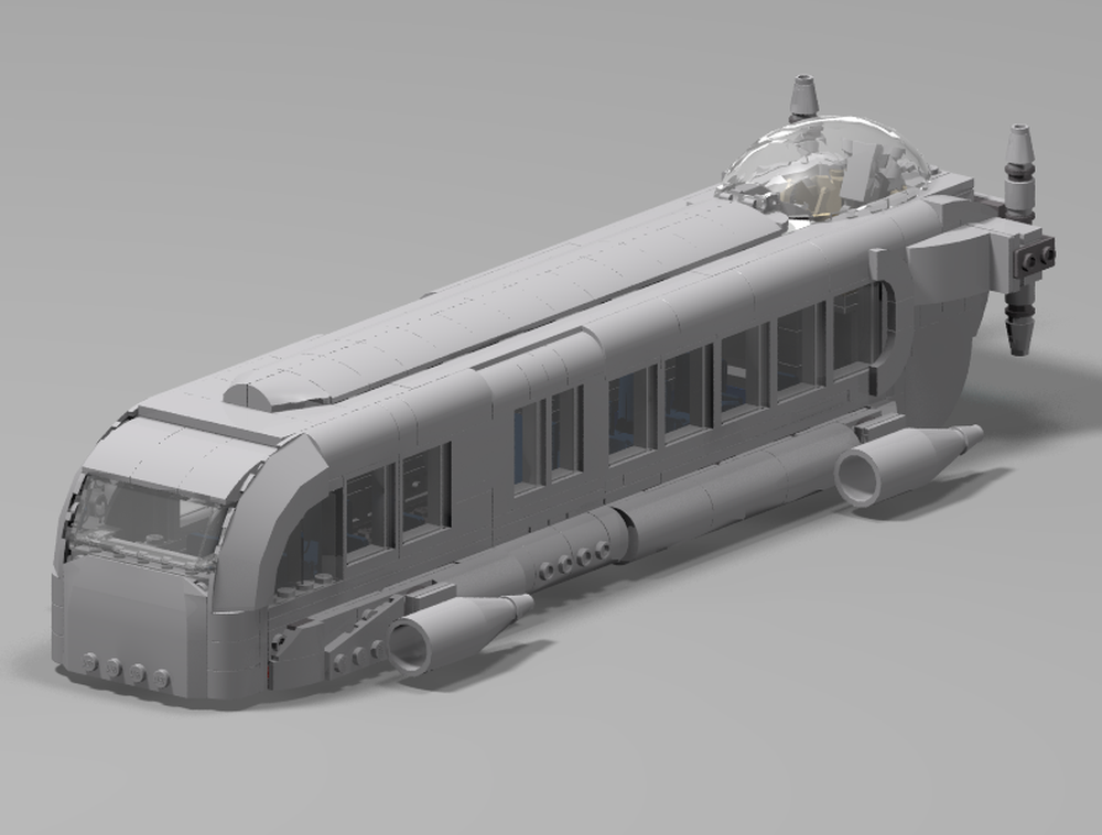 LEGO MOC-248038 Magnaline 3000 airbus by Krieg_15 | Rebrickable - Build ...