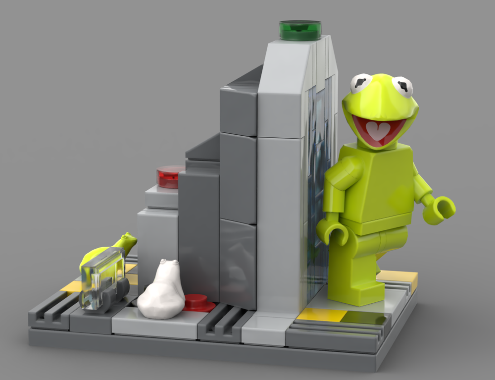 LEGO MOC-248064 Frog Embiggener/71051-5 Minifigure Display by Sire_Mew ...