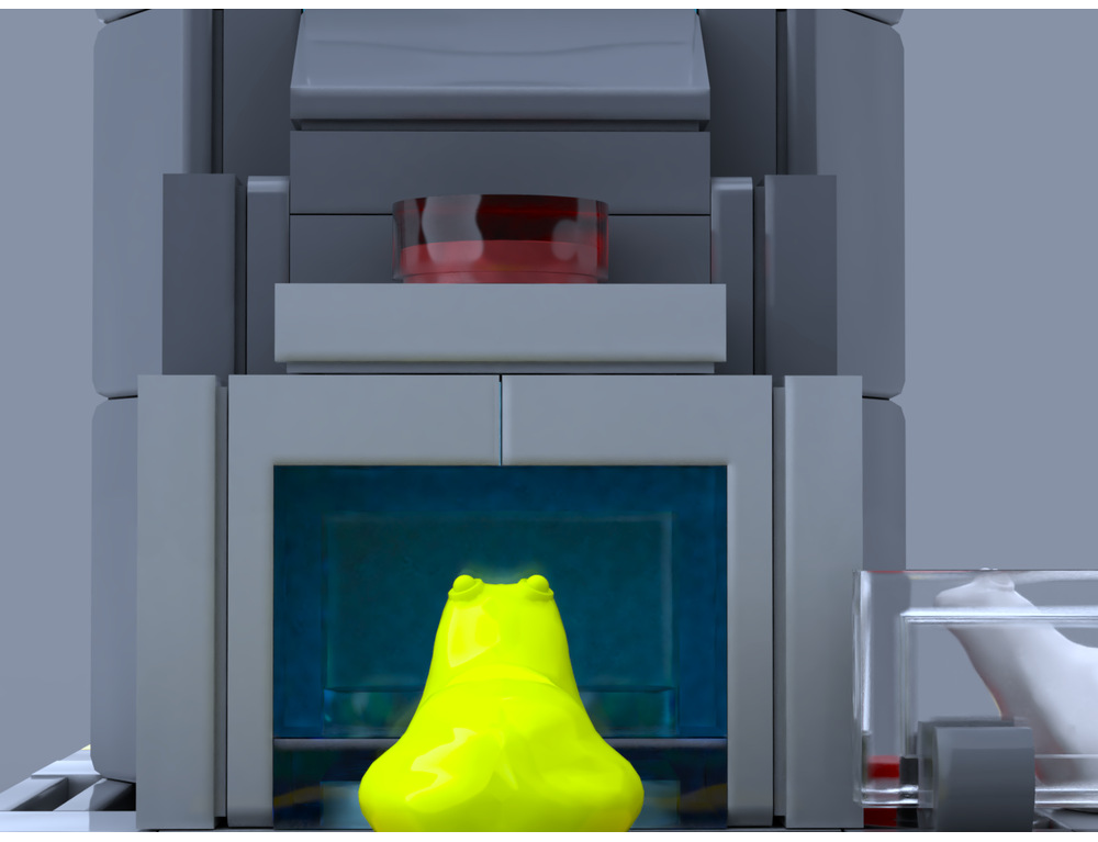 LEGO MOC-248064 Frog Embiggener/71051-5 Minifigure Display by Sire_Mew ...