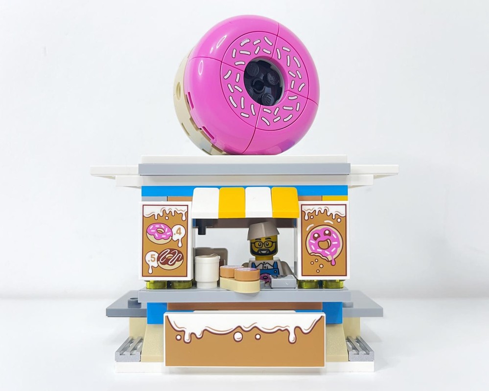 LEGO MOC-248074 Donut Kiosk by bricksundae | Rebrickable - Build with LEGO