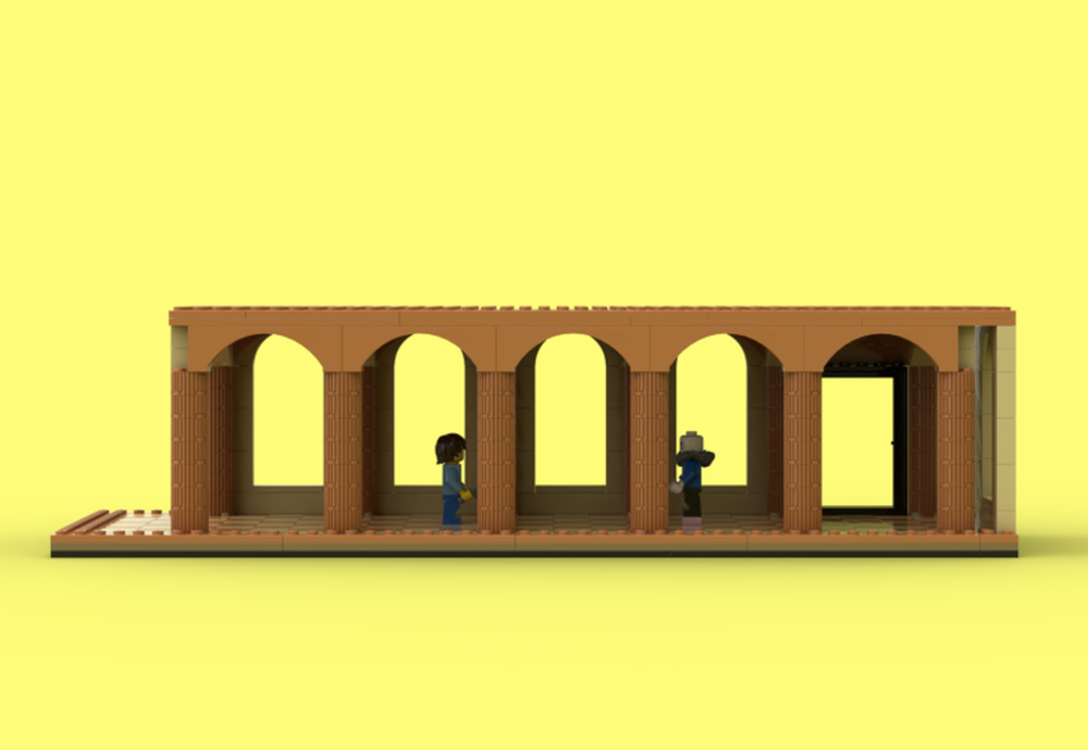 LEGO MOC undertale: The judgement hall by Chipsqueak | Rebrickable ...