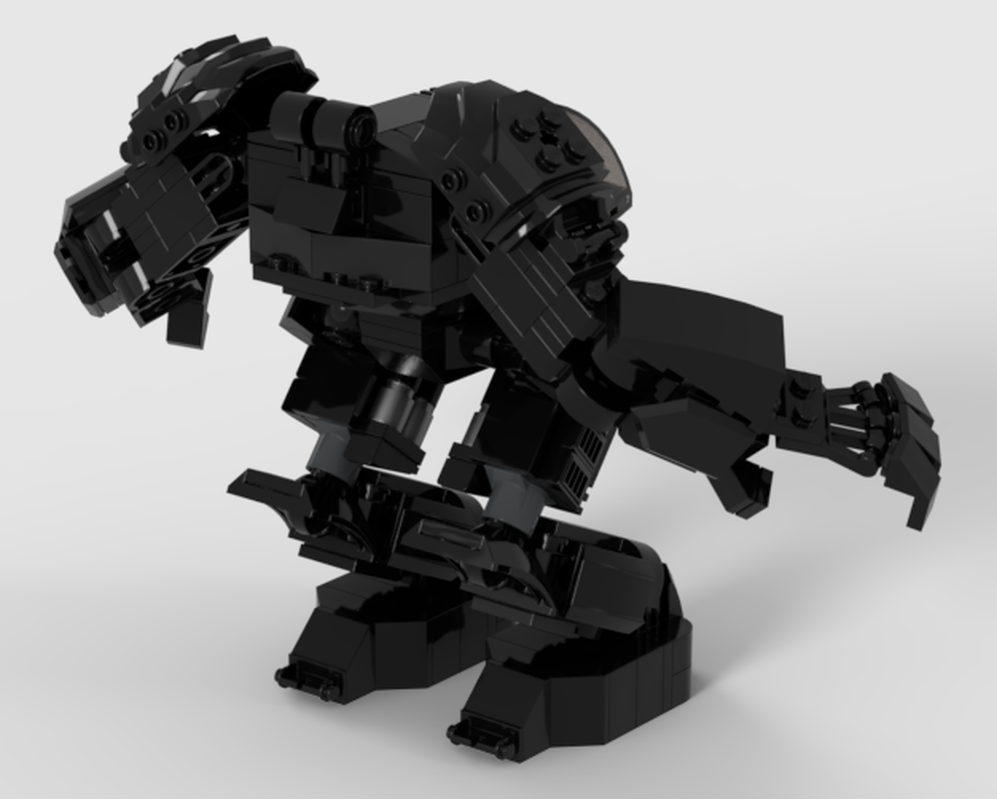 LEGO MOC The Shadow Mech by Peng_Uin_01 | Rebrickable - Build with LEGO