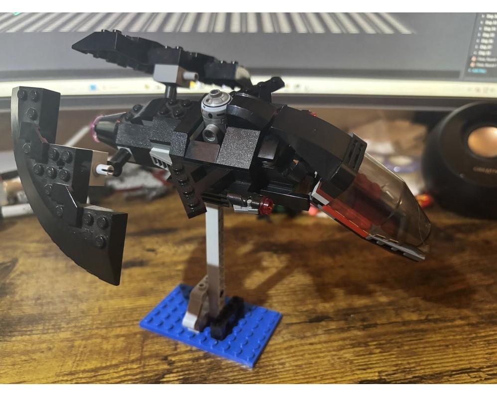LEGO MOC Sith Starfighter by BearHeartBricks | Rebrickable - Build with ...