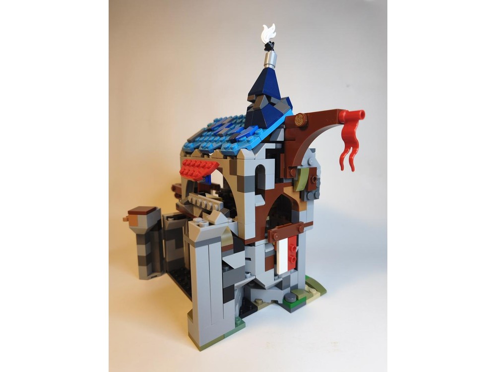 LEGO MOC Medieval Barracks - Medieval Windmill and Bakery expansion ...