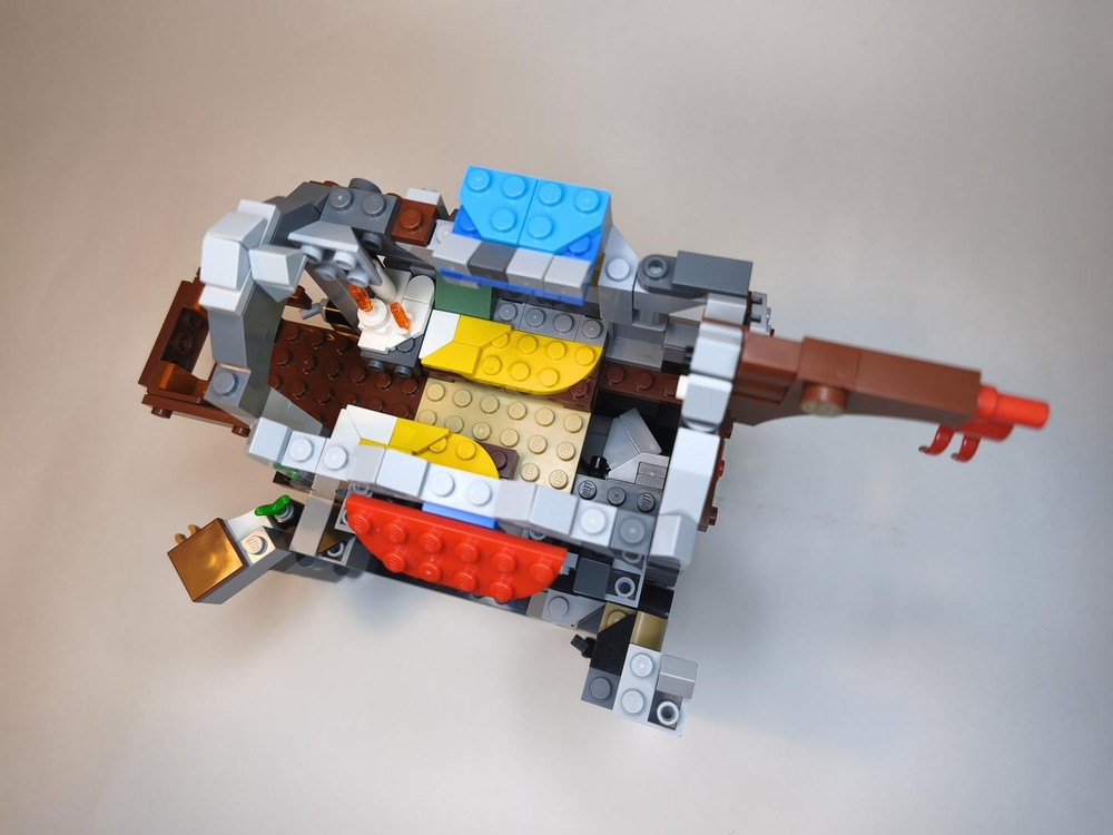 LEGO MOC Medieval Barracks - Medieval Windmill and Bakery expansion ...