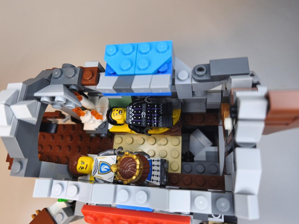 LEGO MOC Medieval Barracks - Medieval Windmill and Bakery expansion ...