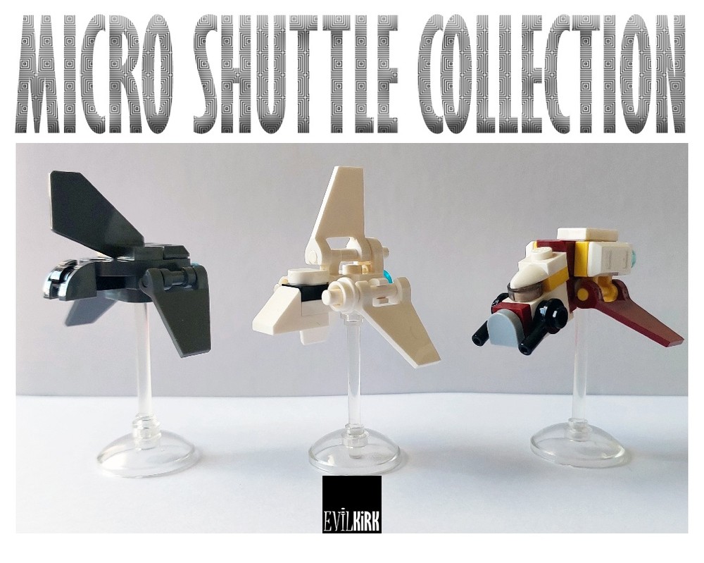 LEGO MOC-248132 Micro Shuttle Collection by evilkirk | Rebrickable ...