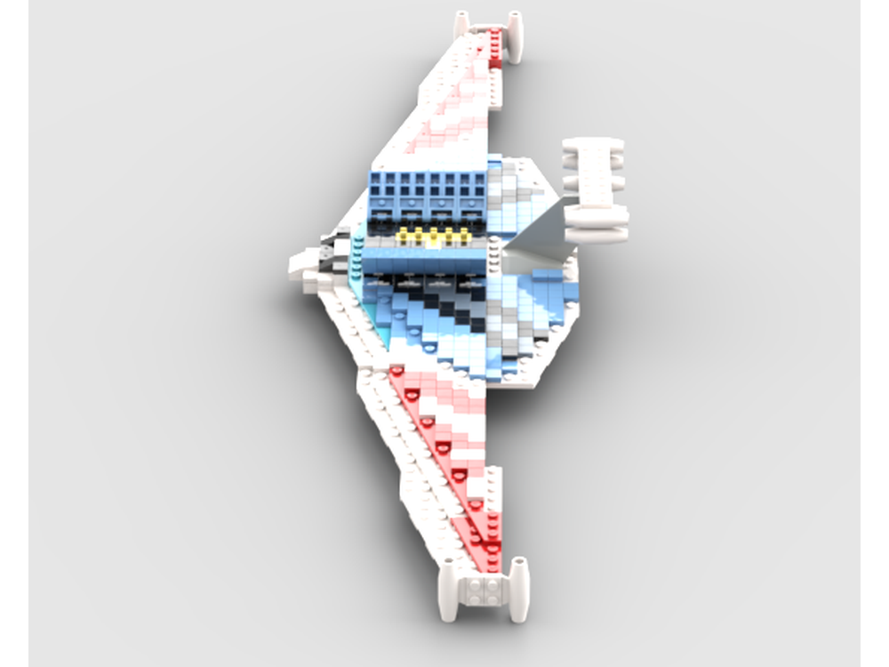 LEGO MOC-248165 blended wing cl 1201 by 4dh1n | Rebrickable - Build ...