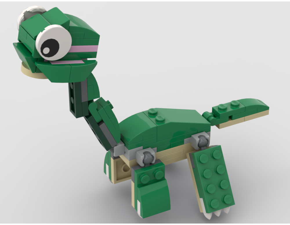 LEGO MOC T Rex 3 in 1 (Homemade 3in1) by AresBuilds | Rebrickable ...