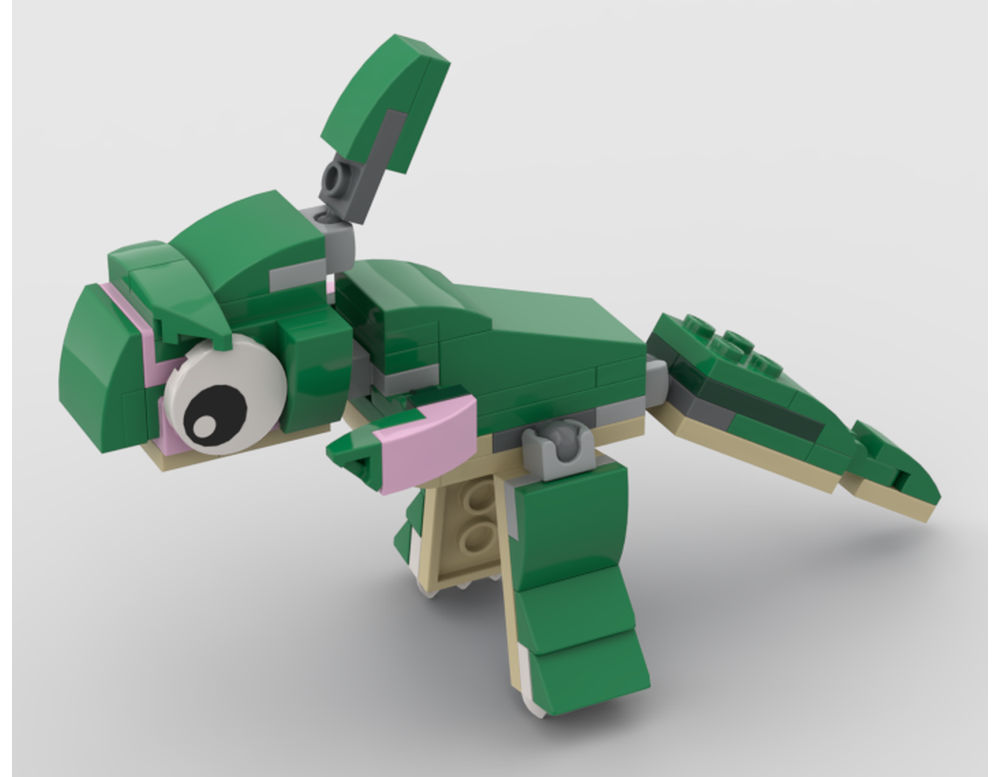 LEGO MOC T Rex 3 in 1 (Homemade 3in1) by AresBuilds | Rebrickable ...