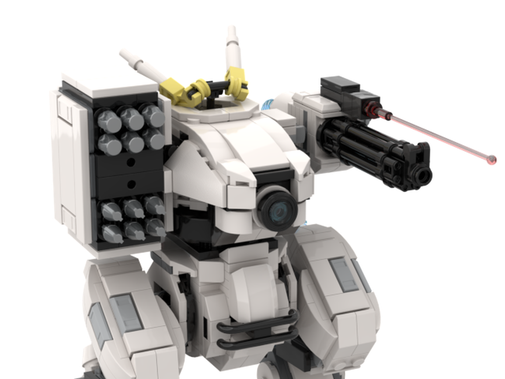 LEGO MOC Combat Mecha (inspired by Tau, frome 40k) - Class NEXUS ...