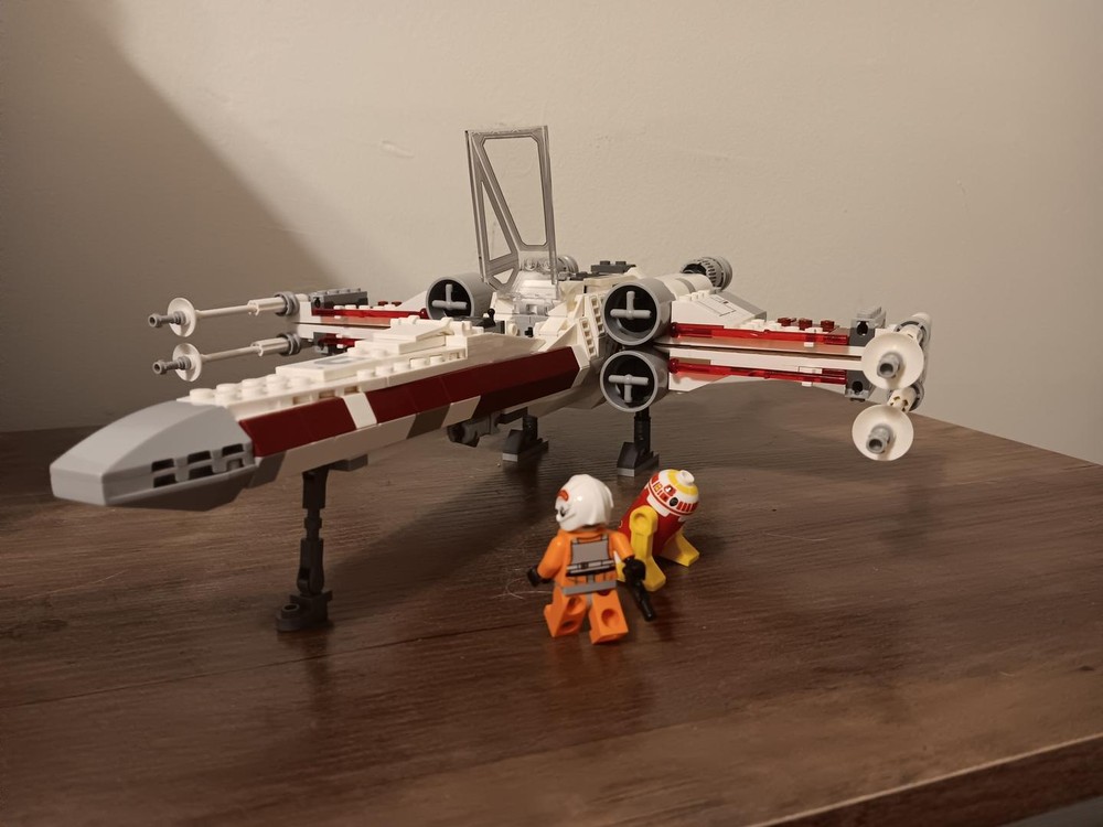 LEGO MOC-248227 Tie & X wing Mashup mod, working s-foils and ...