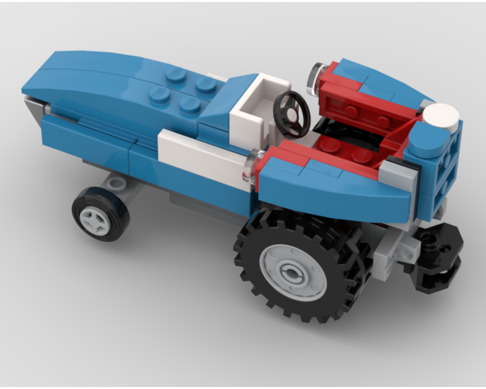LEGO MOC International Harvester HT-342 - Prototype Turbine Tractor by ...