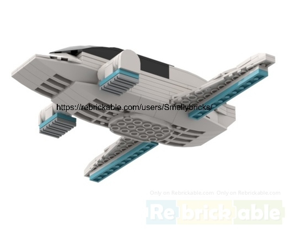 LEGO MOC Automated Hover Taxi by Smellybricks | Rebrickable - Build ...