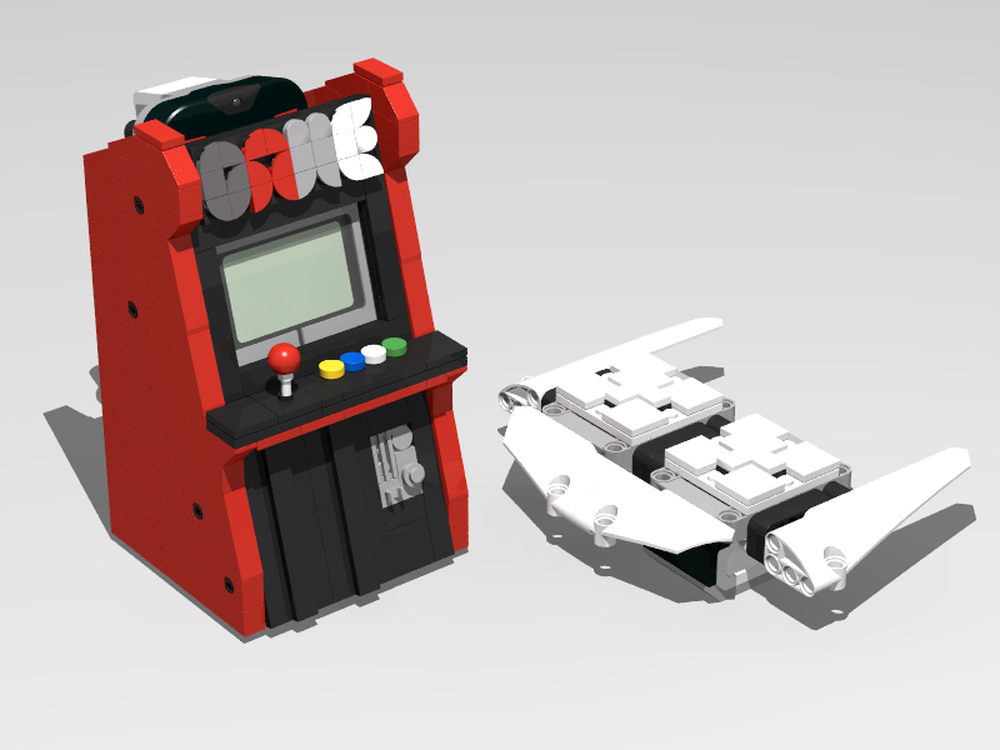 LEGO MOC-248250 Mini Arcade Machine With Gamepad by Benoit72 ...