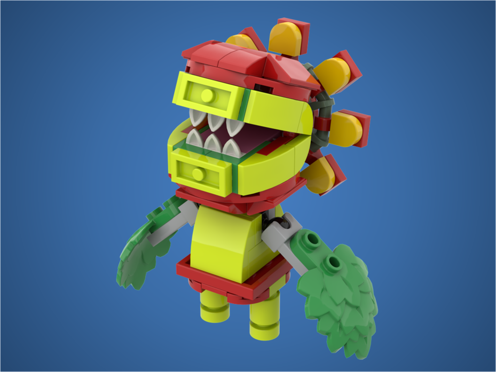 LEGO MOC-248261 Petey Piranha by NoParadise_Bricks | Rebrickable ...