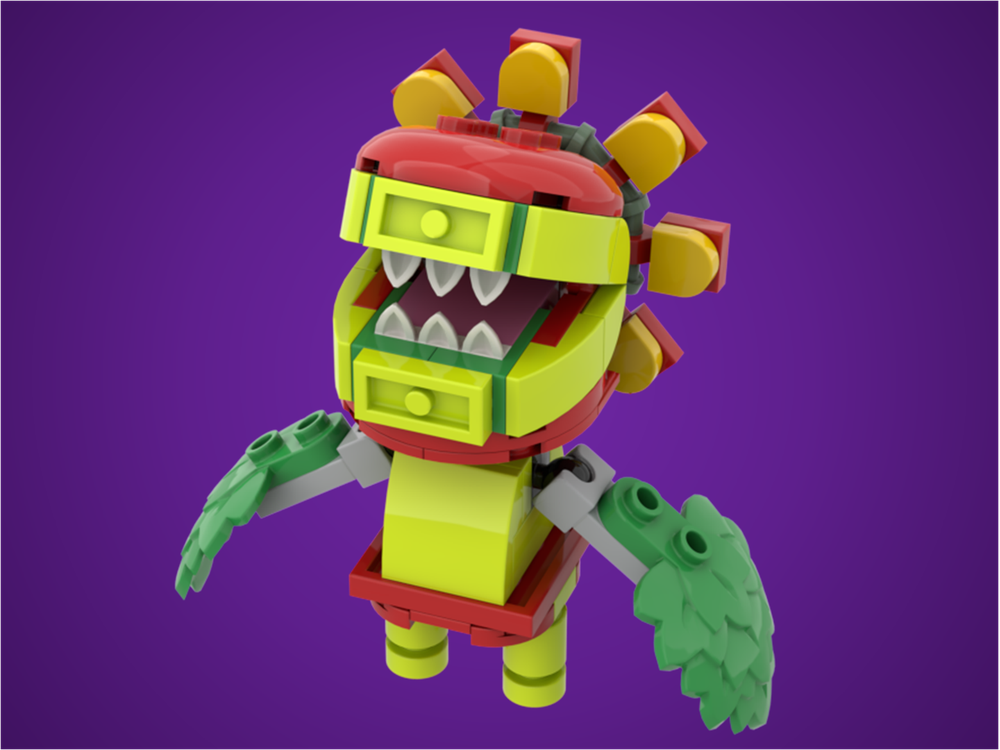 LEGO MOC-248261 Petey Piranha by NoParadise_Bricks | Rebrickable ...