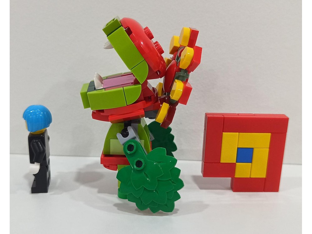 LEGO MOC Petey Piranha by NoParadise_Bricks | Rebrickable - Build with LEGO