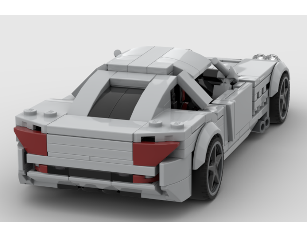 LEGO MOC Mercedes SLR MOC by ScarceXD | Rebrickable - Build with LEGO