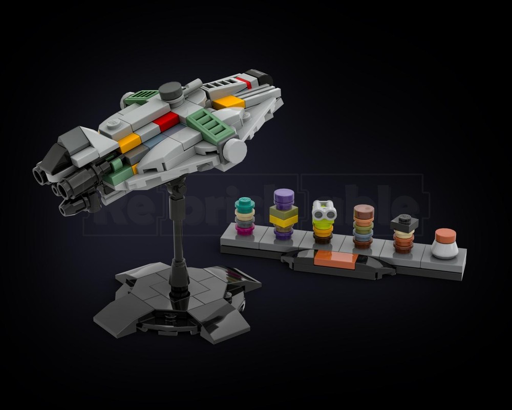 LEGO MOC SW Micro Ghost + Phantom II + The Spectres from Rebels/Ahsoka ...