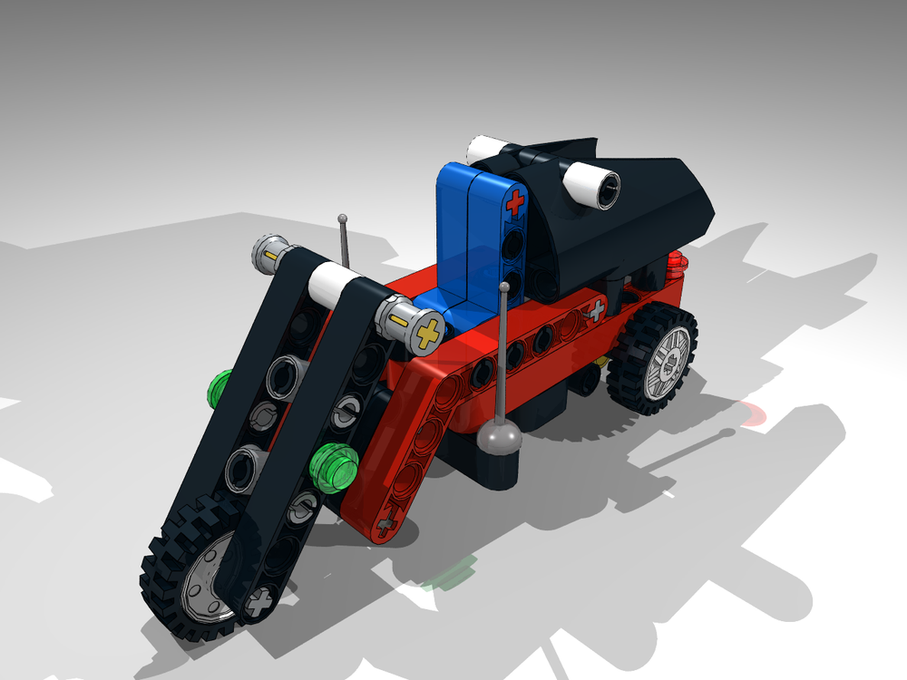 LEGO MOC Mini Trike 42089C by krinnert | Rebrickable - Build with LEGO