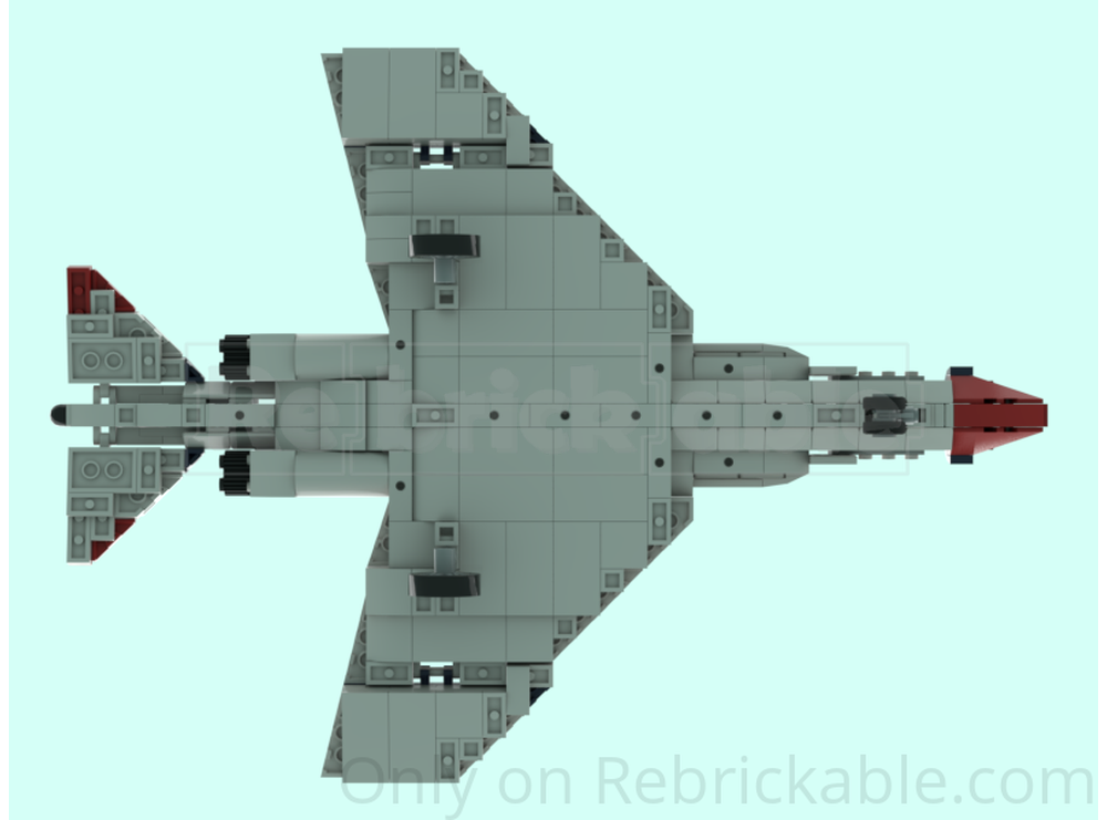 LEGO MOC Thunderbirds F-4 "Phantom" by JojoTheBuilder | Rebrickable ...
