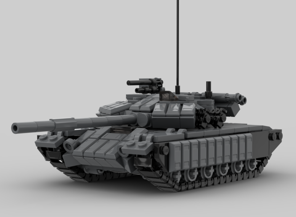 LEGO MOC-248366 T-64bv mod 1985 by TommyVN_build | Rebrickable - Build ...