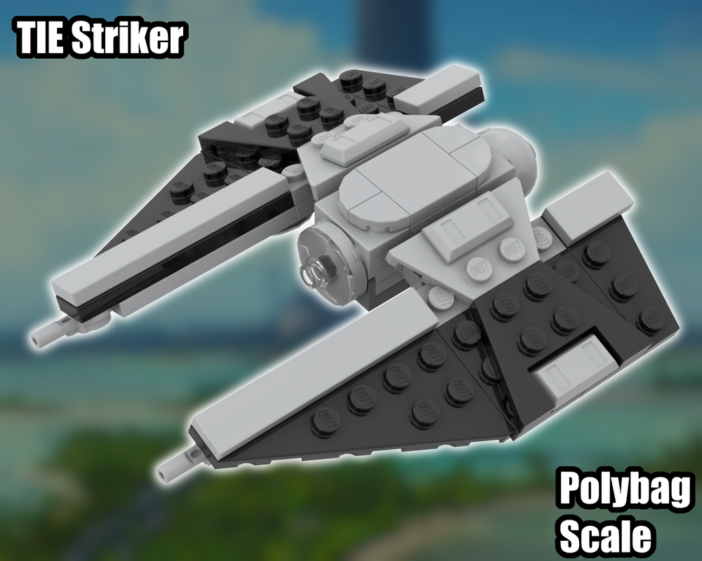 LEGO MOC-248372 TIE Striker by Justzilla | Rebrickable - Build with LEGO