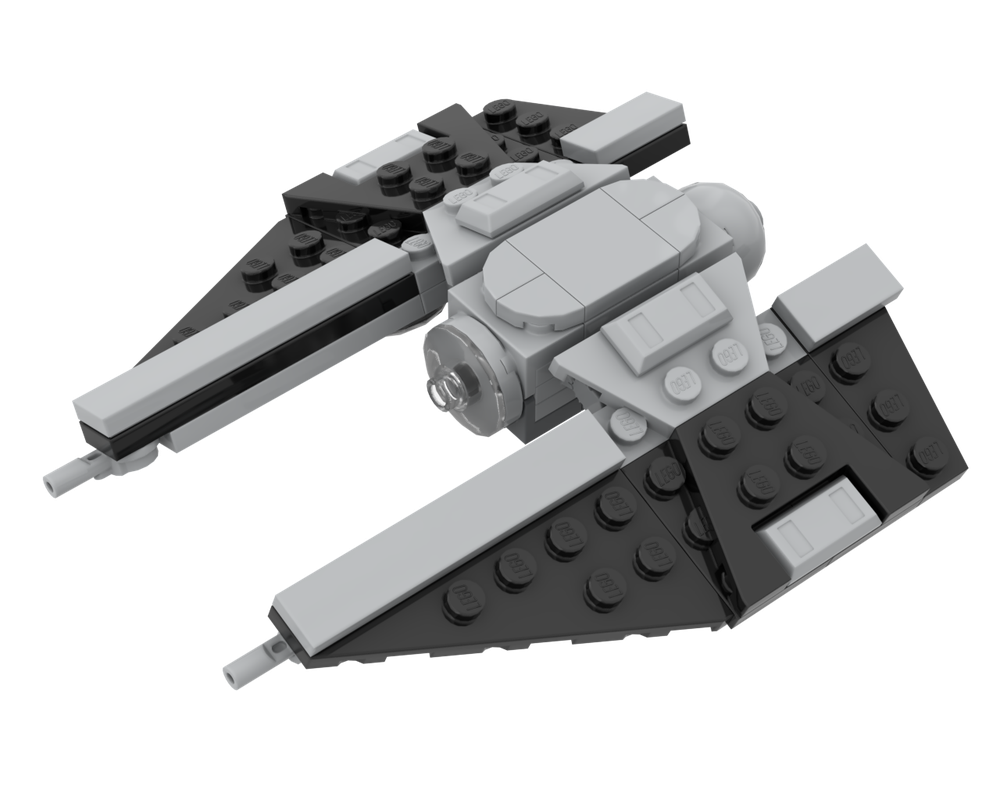 LEGO MOC-248372 TIE Striker by Justzilla | Rebrickable - Build with LEGO