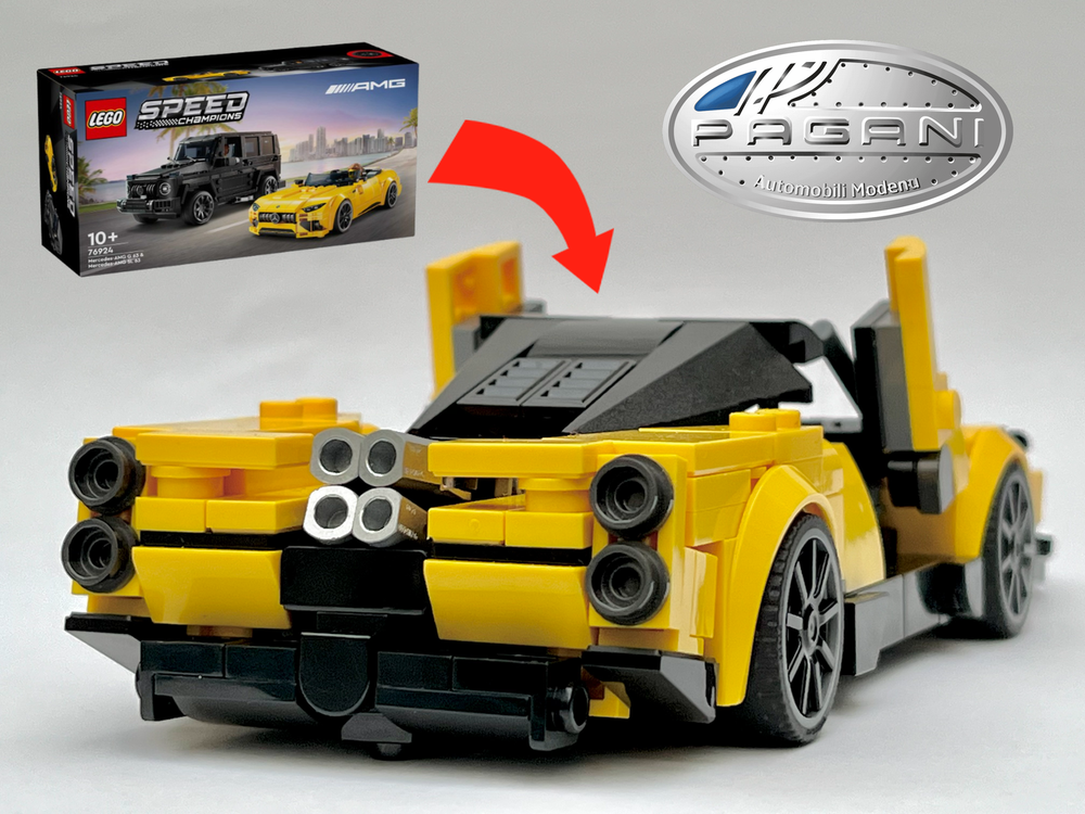 LEGO MOC-248374 [FREE] 76924 Pagani Utopia [Opening Doors] by ...
