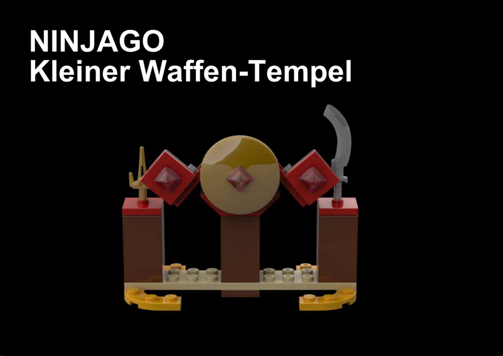 LEGO MOC MOC - Ninjago Little Weapon-Temple | Kleiner Waffen-Tempel by ...