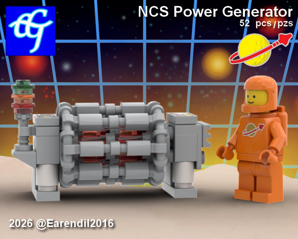 LEGO MOC-248392 Power Generator by Earendil2016 | Rebrickable - Build ...