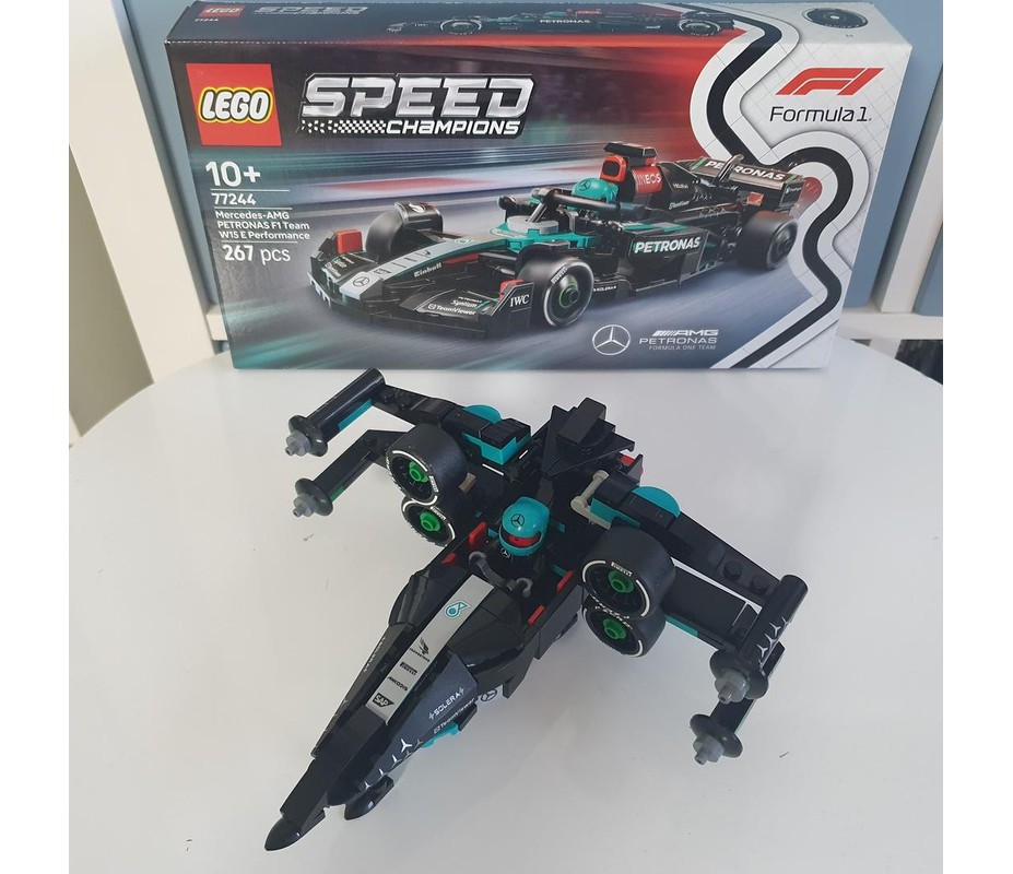 LEGO MOC-248400 F1 Starship Collection - Mercedes XWing by BRICKCycling ...
