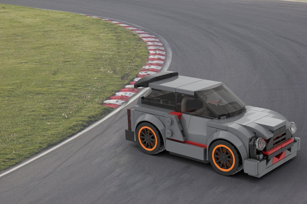 LEGO MOC MINI JCW GP (2020) by OpenBagTwo | Rebrickable - Build with LEGO