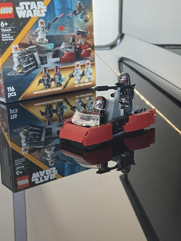 LEGO MOC-248421 "Mandalorian Speeder" LEGO 75449 Alternative ...