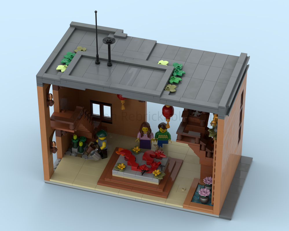 LEGO MOC-248444 Dragon Courtyard Seafood Restaurant - Part 2 (Transit ...