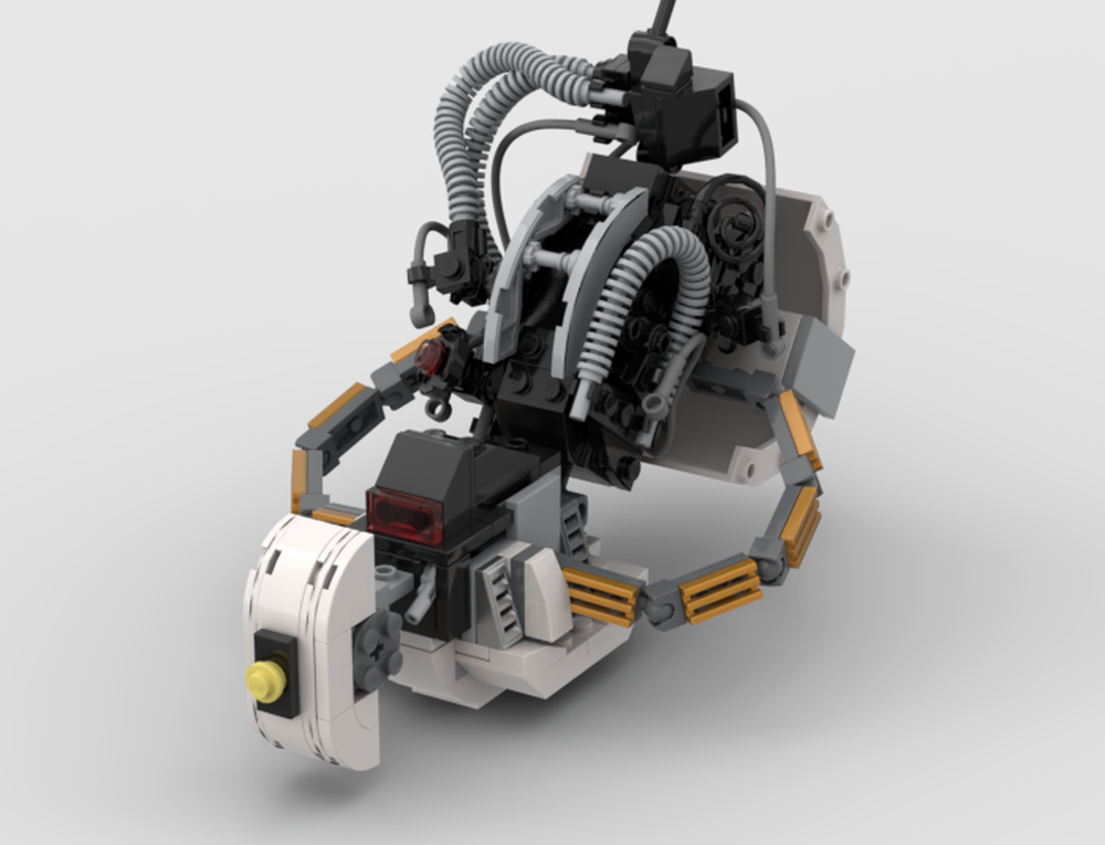 LEGO MOC Lego Portal 2 GlaDOS MOC by dcsenyII | Rebrickable - Build ...
