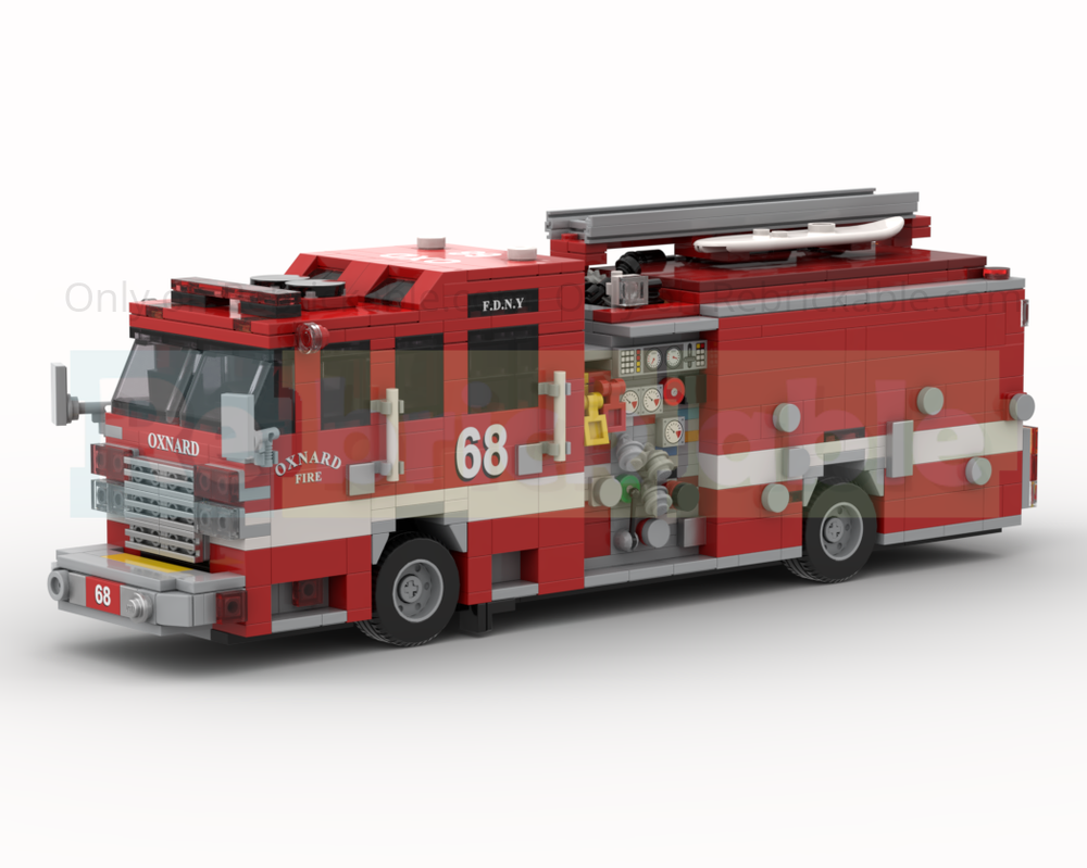 LEGO MOC 2019 Pierce Arrow XT Fire Engine Oxnard FD by Astrid11 ...
