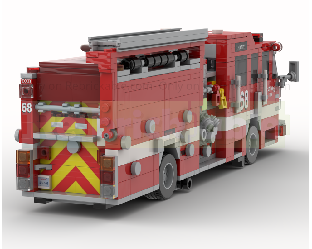 LEGO MOC 2019 Pierce Arrow XT Fire Engine Oxnard FD by Astrid11 ...
