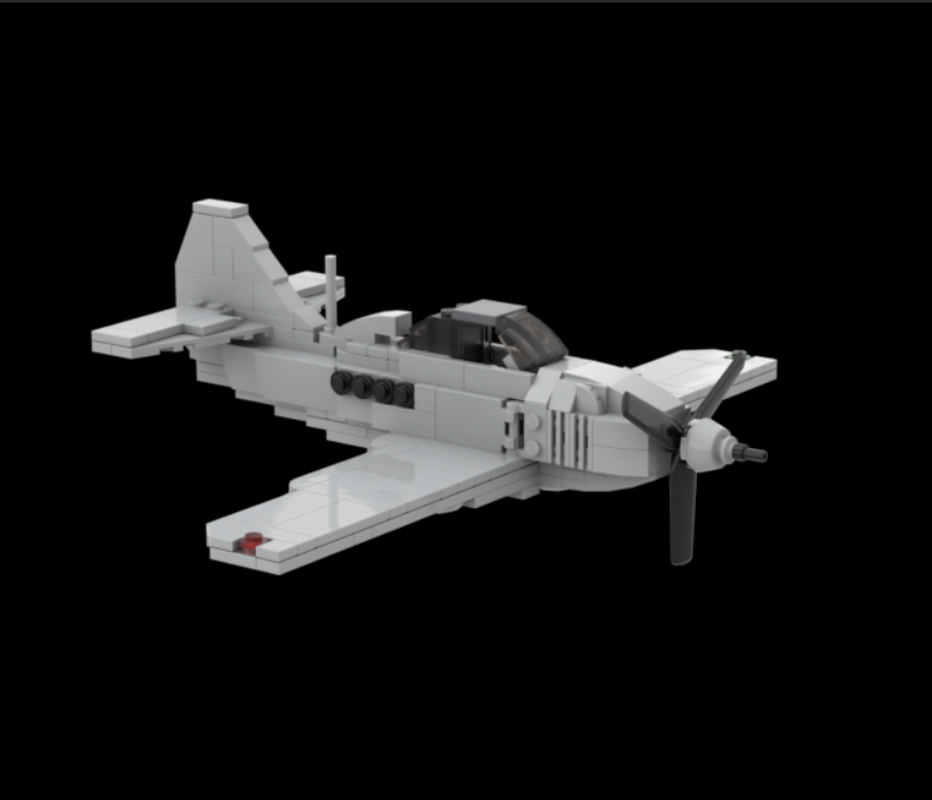 LEGO MOC Bell P-39 Aircobra by Siahman | Rebrickable - Build with LEGO