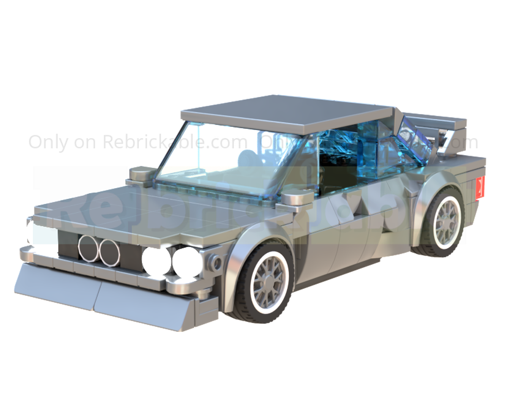 LEGO MOC 1989 BMW M3 by Goldblast | Rebrickable - Build with LEGO